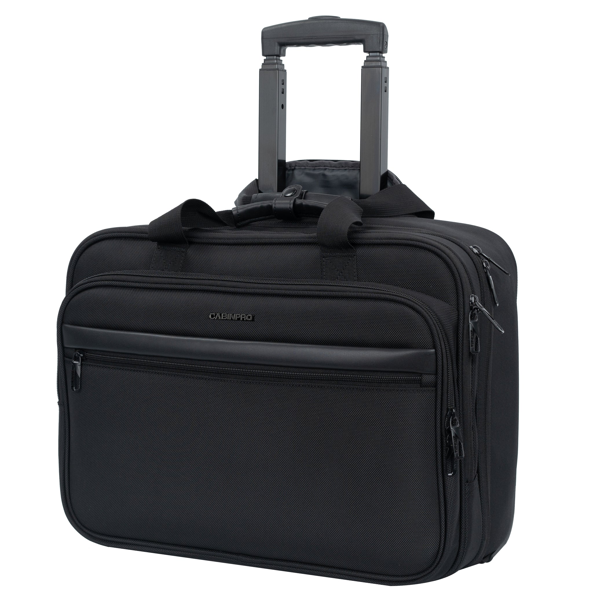 Cabinpro Premium Pilot Case Trolley Water Resistant Multi Compartment