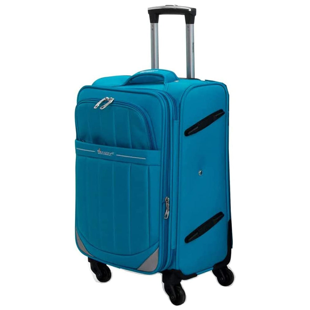 Senator Soft-side fashionable luggage with combination lock & 4 wheels